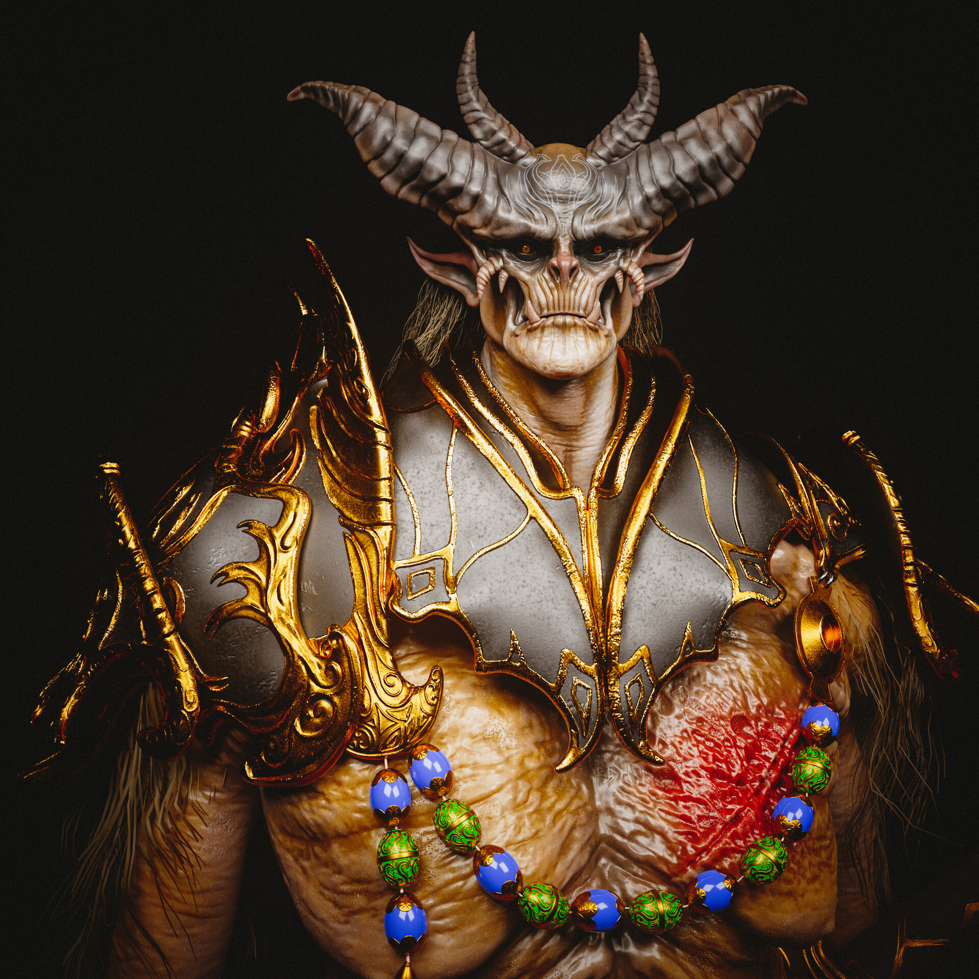 ArtStation - Demon Sculpt