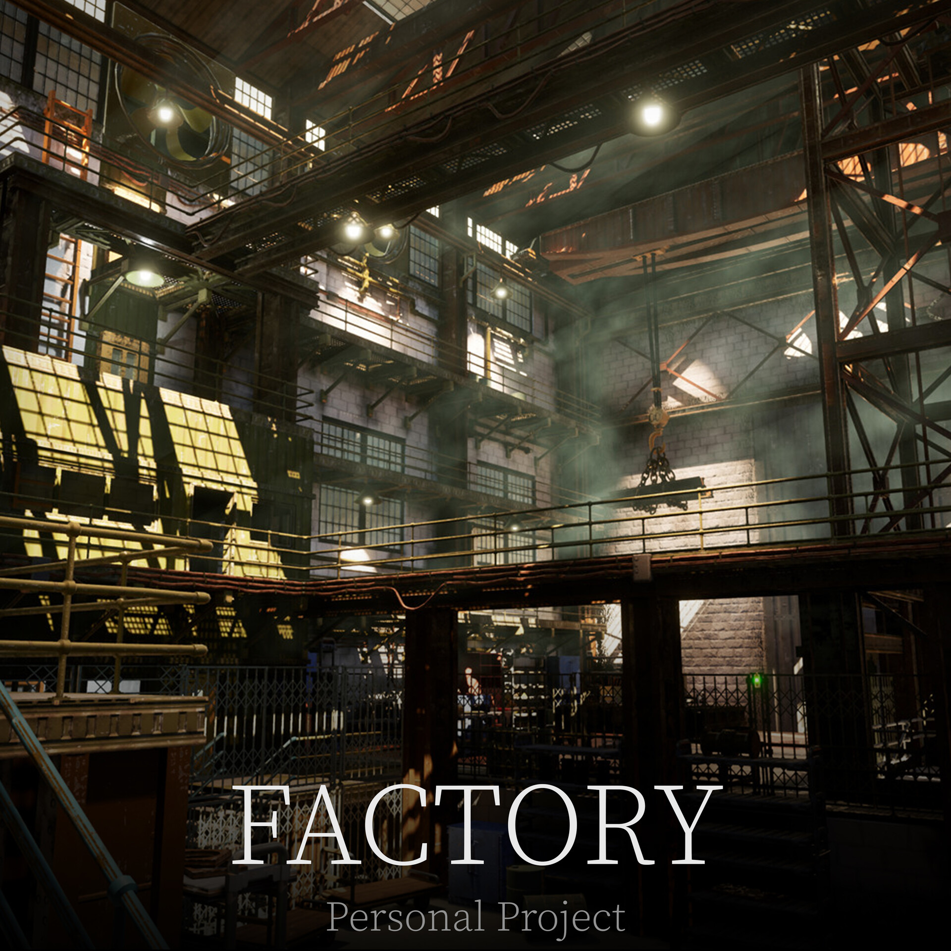 ArtStation - Factory UE4