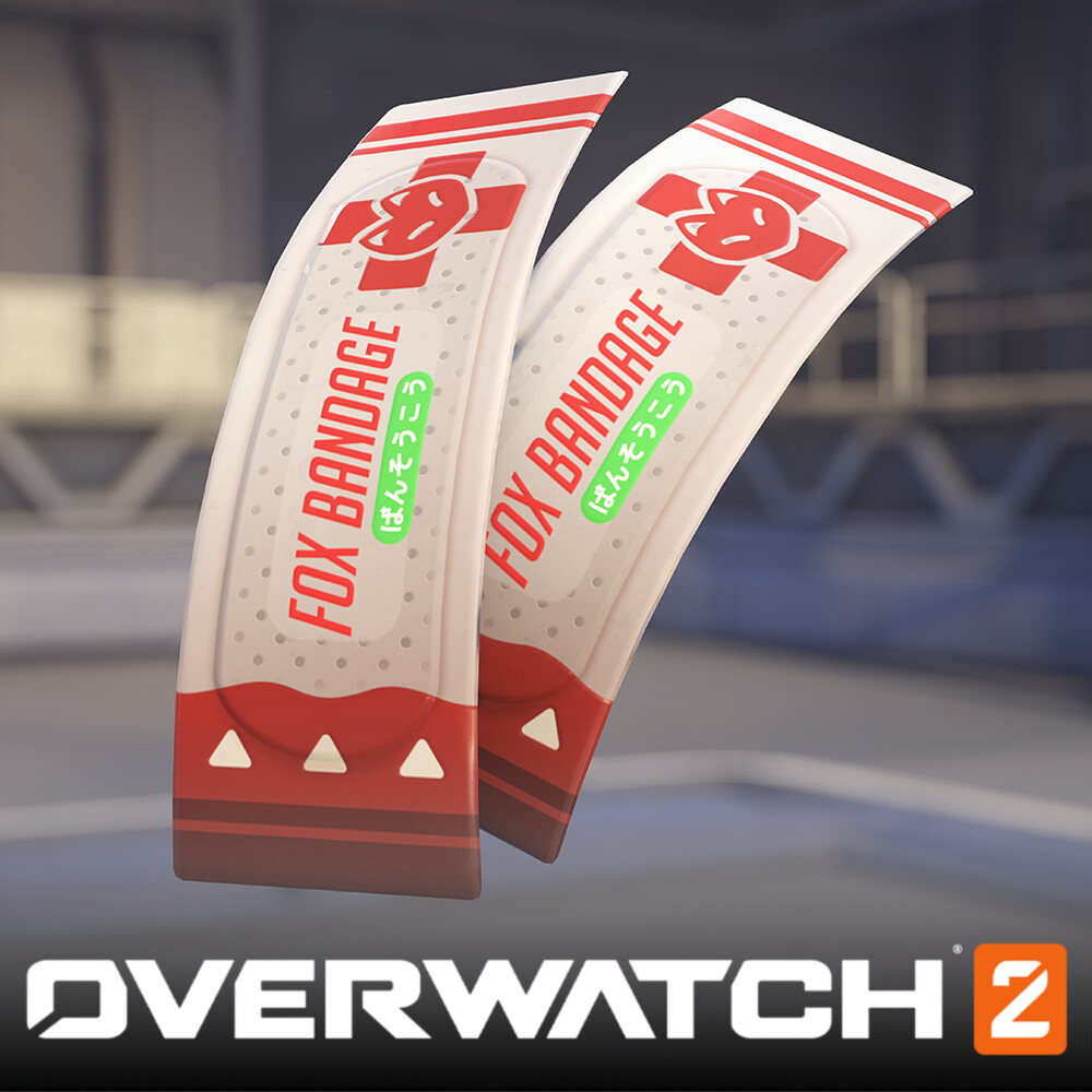 ArtStation - Overwatch 2 - Lifeguard Kiriko Weapons