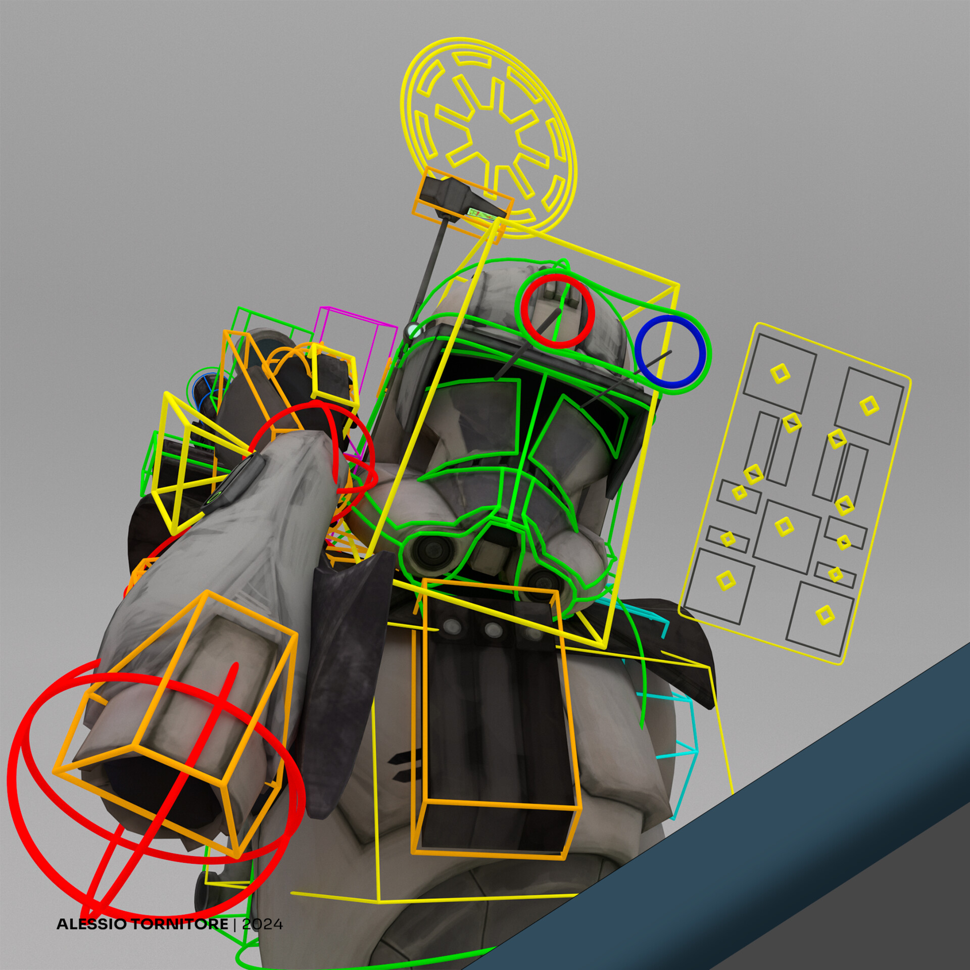ArtStation - Clone Trooper - Rig