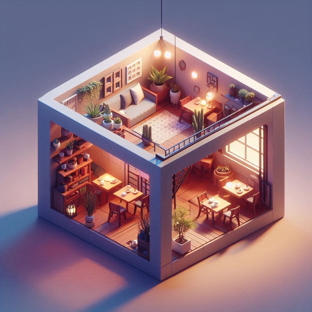 ArtStation - Vintage Resturant