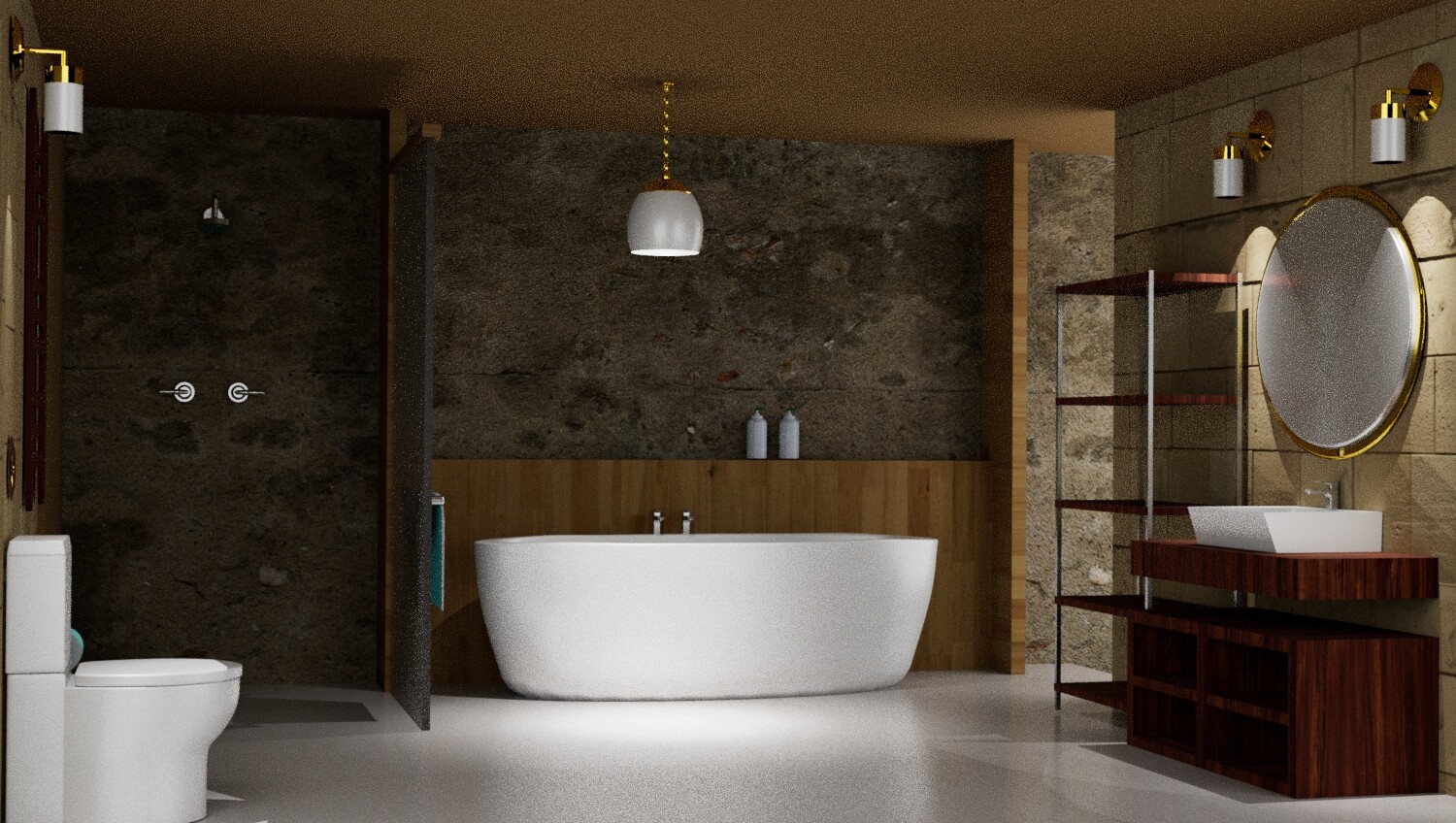 ArtStation - Bathroom - Interior Visualisation