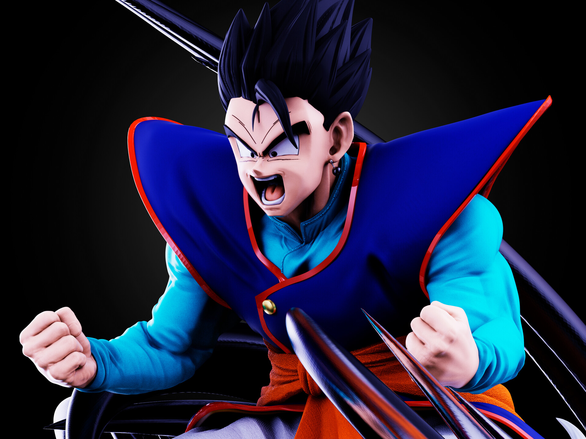 ArtStation - Mystic Gohan