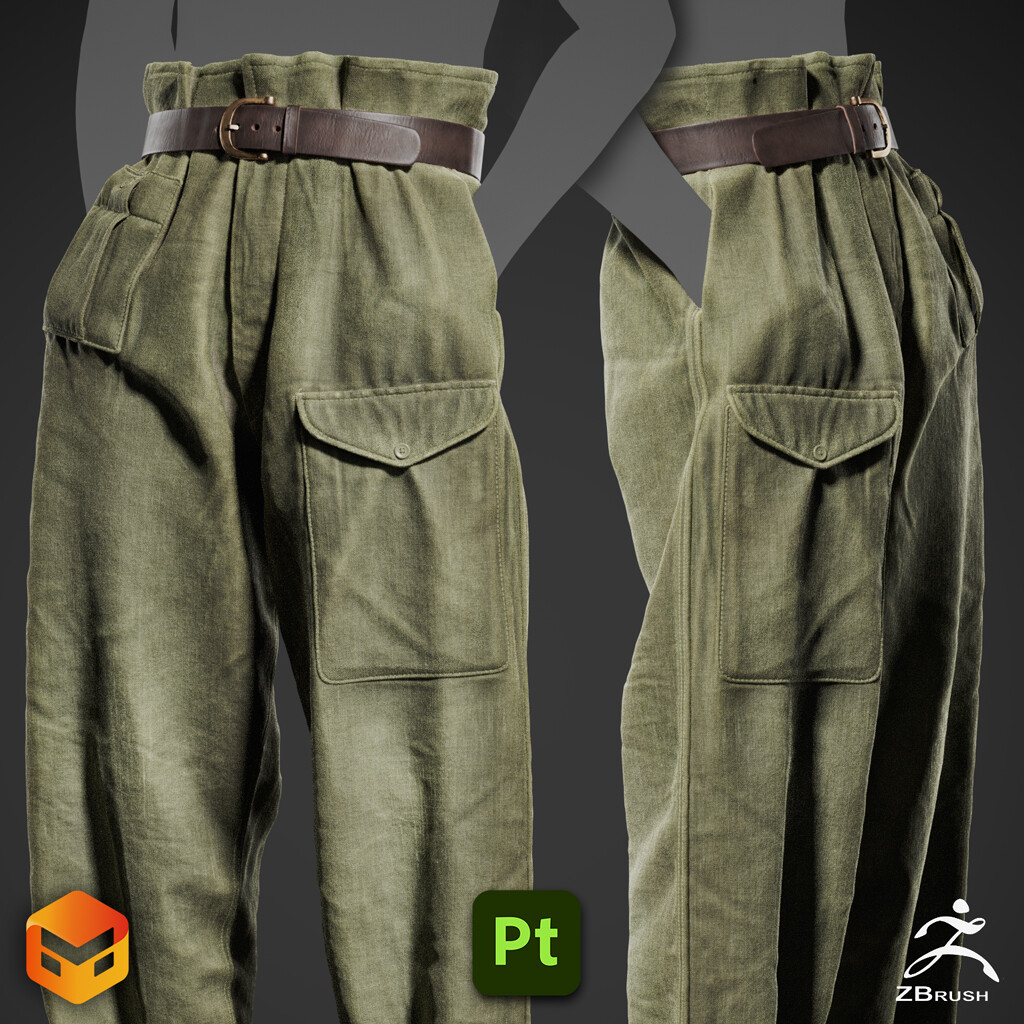 ArtStation - Clothing Study