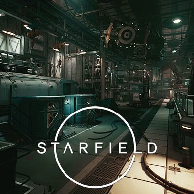 ArtStation - Starfield - Rogue Autonomous Station