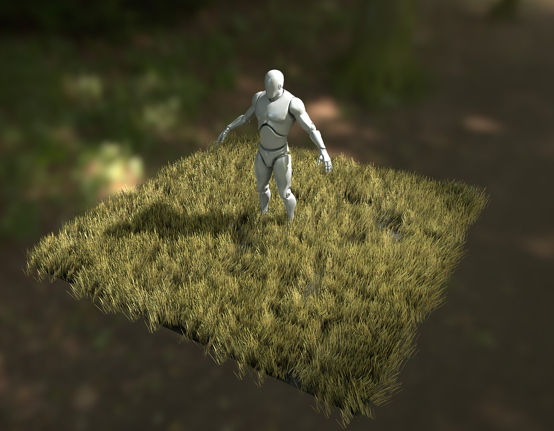 ArtStation - Substance Designer Stylized Grass Generator (UE4 test)