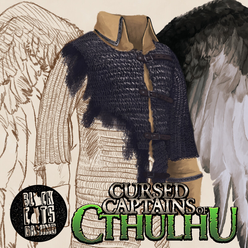 ArtStation - Cursed Captains of Cthulhu - Hauberk of the Vulture
