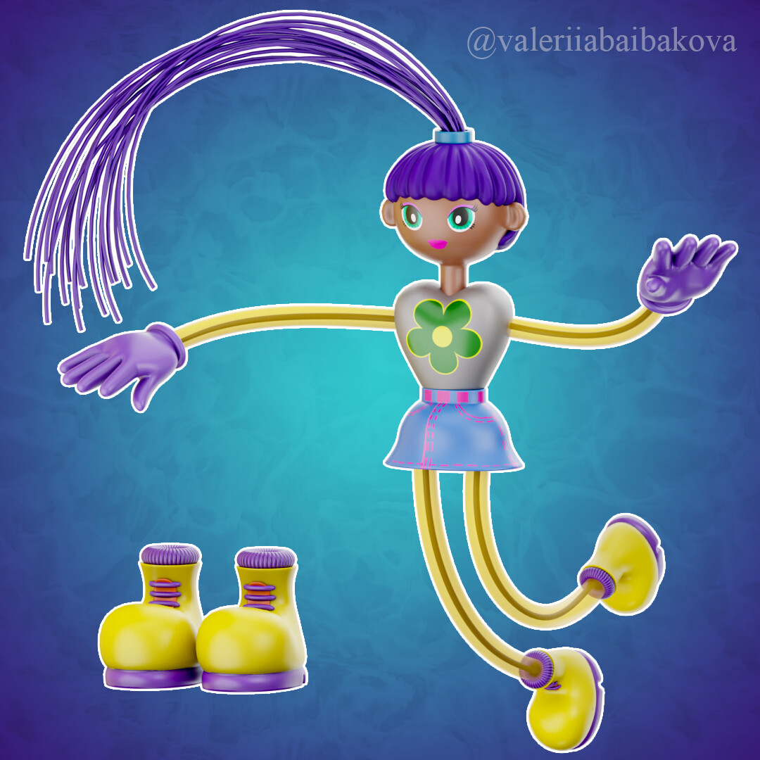 ArtStation - C:\3D_ART\portfolio\melorine18\betty_spaghetti