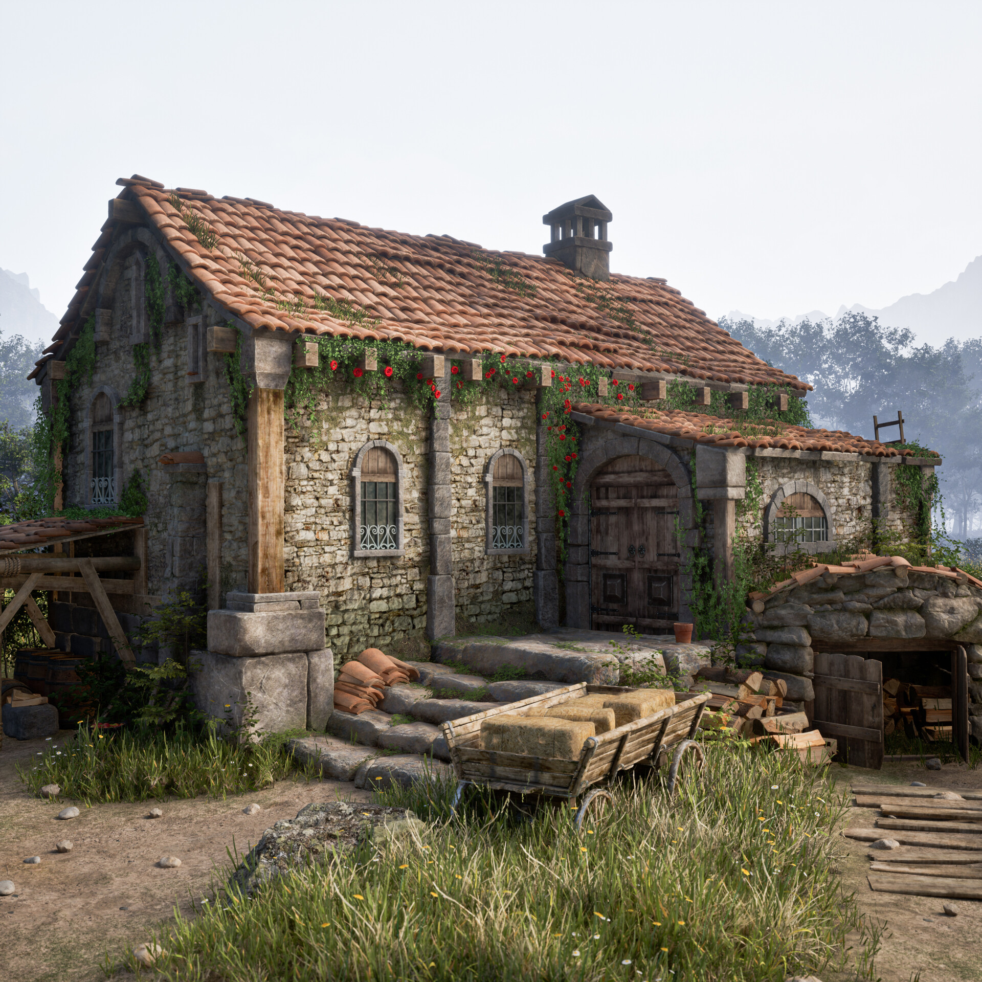 ArtStation - Medieval House