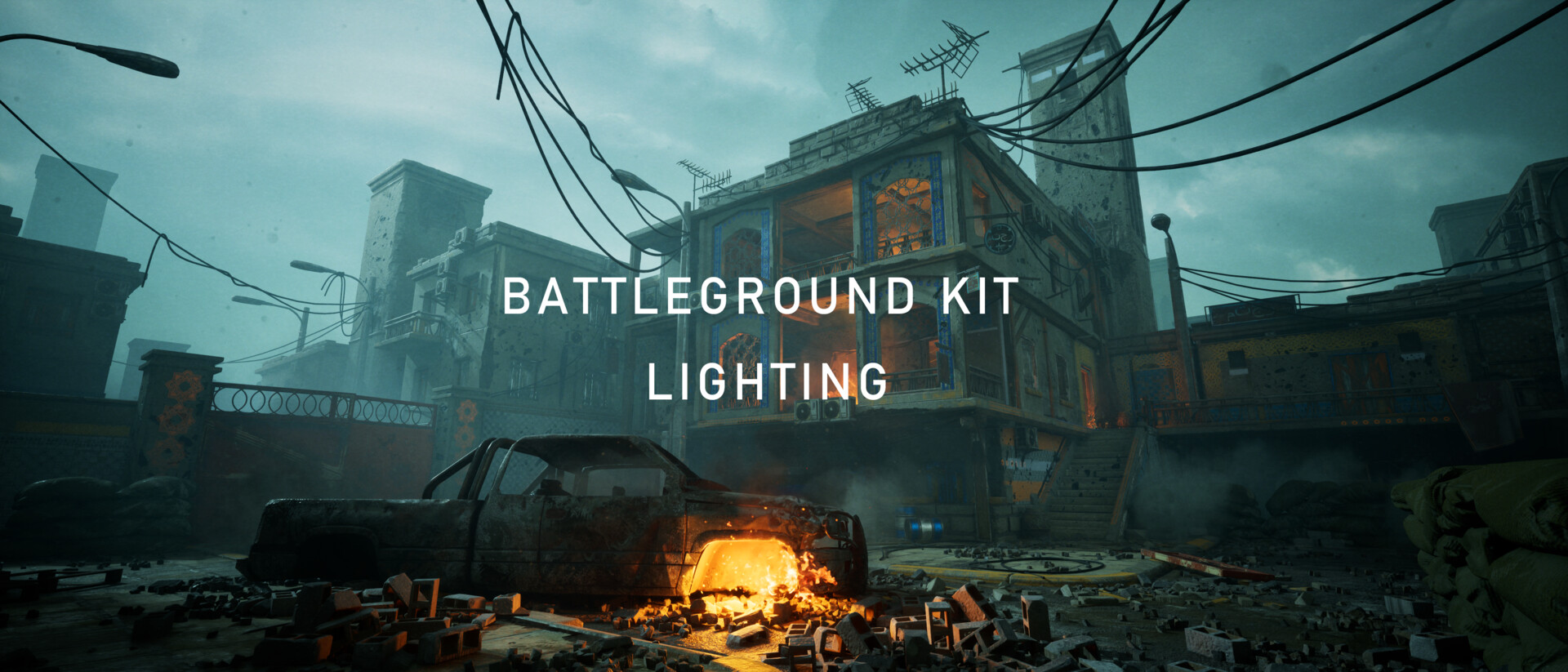 ArtStation - Battlefield Kit Lighting Practice by UE5