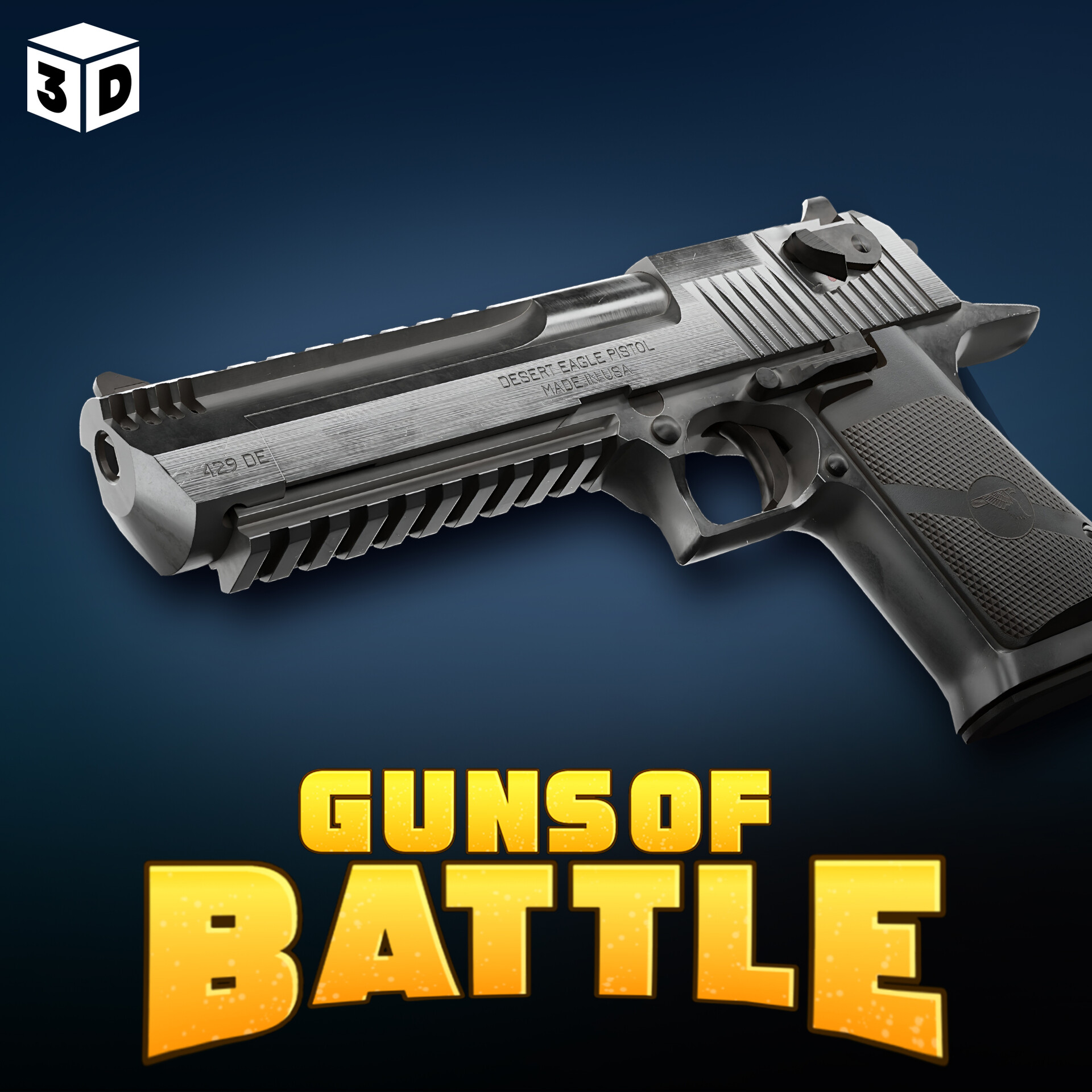 ArtStation - Desert Eagle - JS8
