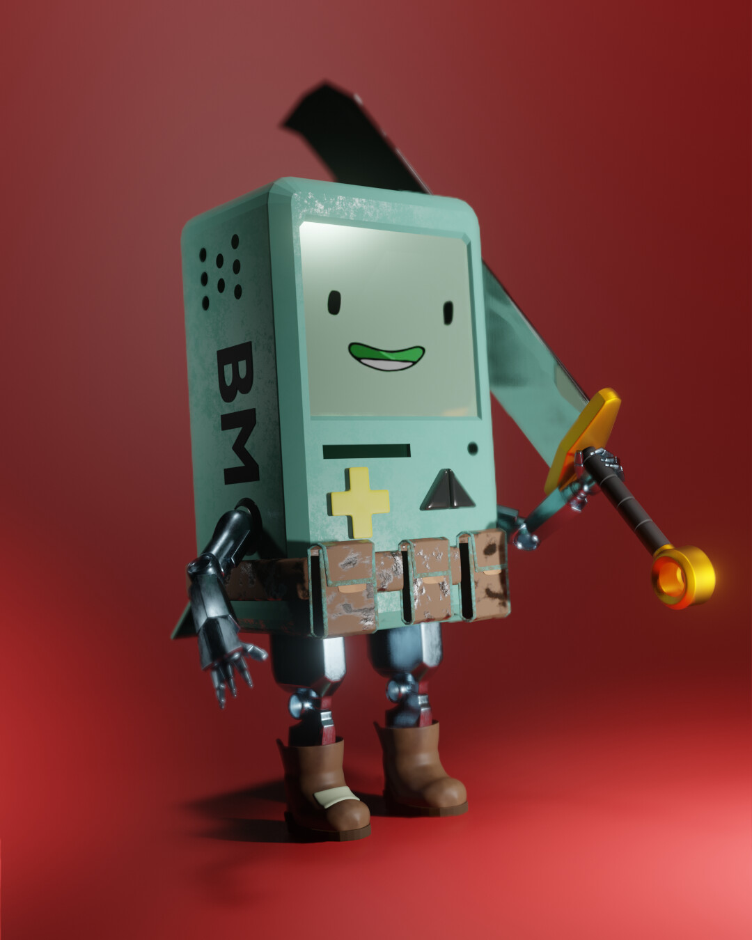 ArtStation - Bmo - 3D Model