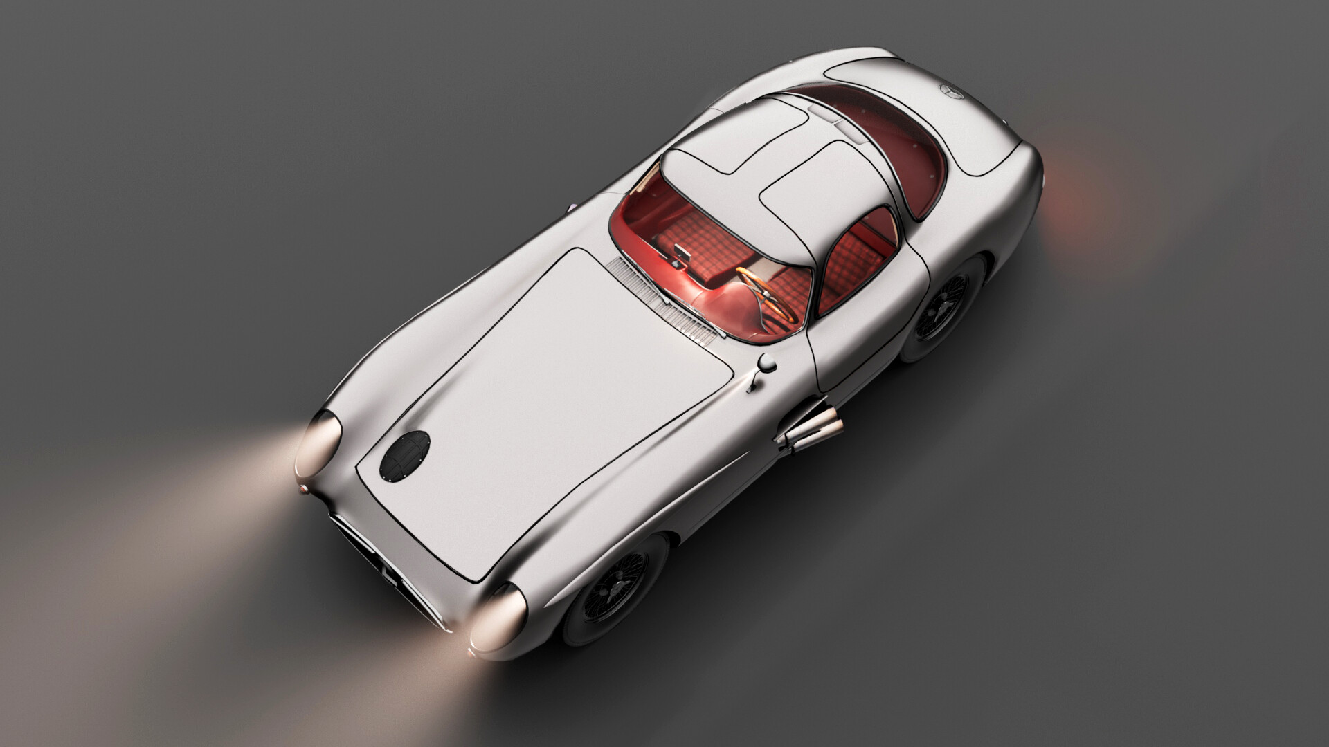 ArtStation - Mercedes-Benz 300 SLR- Game Ready