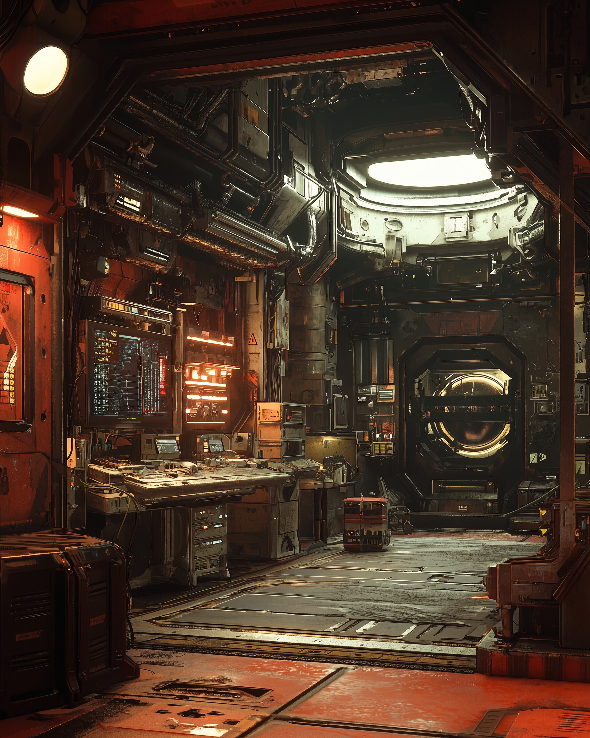 ArtStation - Maintanance / Server station