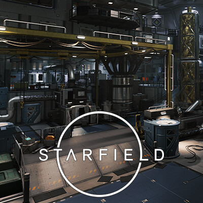 ArtStation - Starfield - Robotics Science Facility Interior