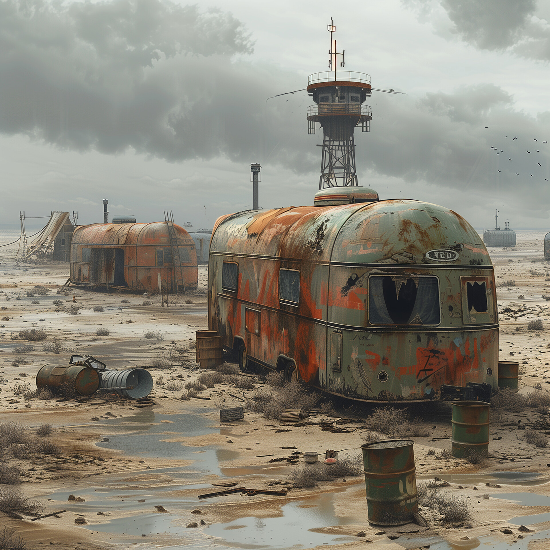 ArtStation - Nomad camp