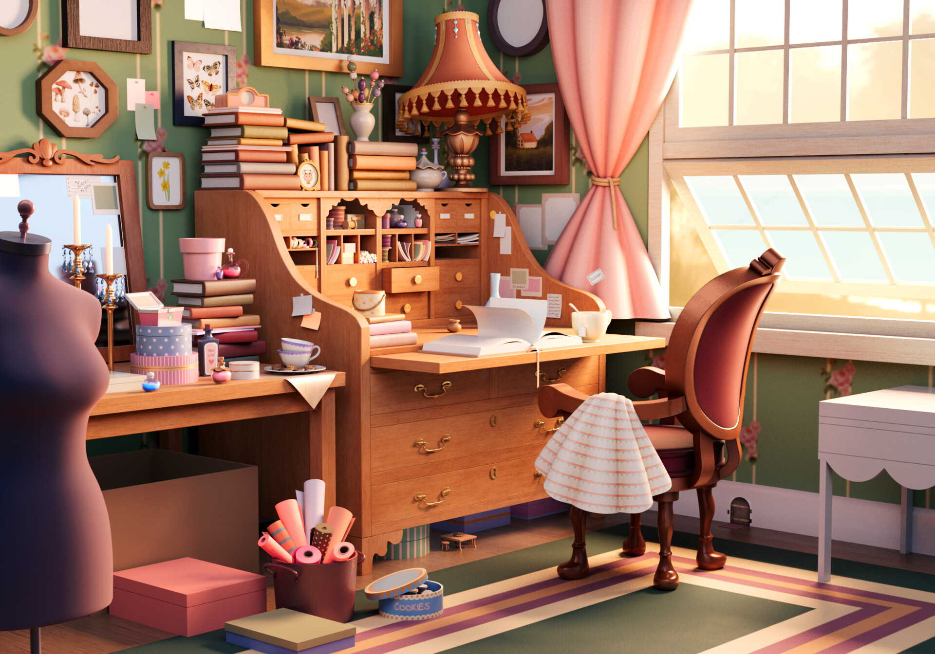 ArtStation - Witch's Study