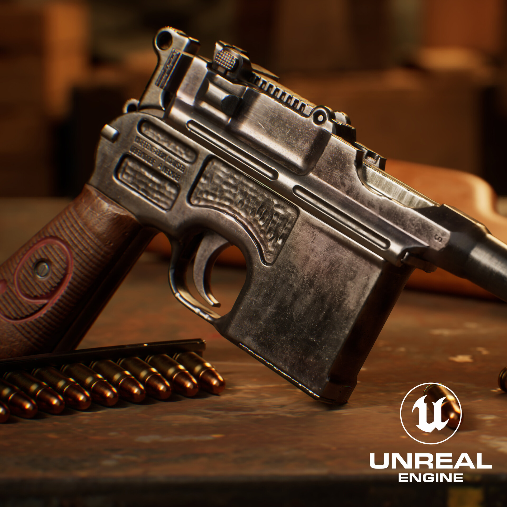 ArtStation - Mauser C96 (Red 9)