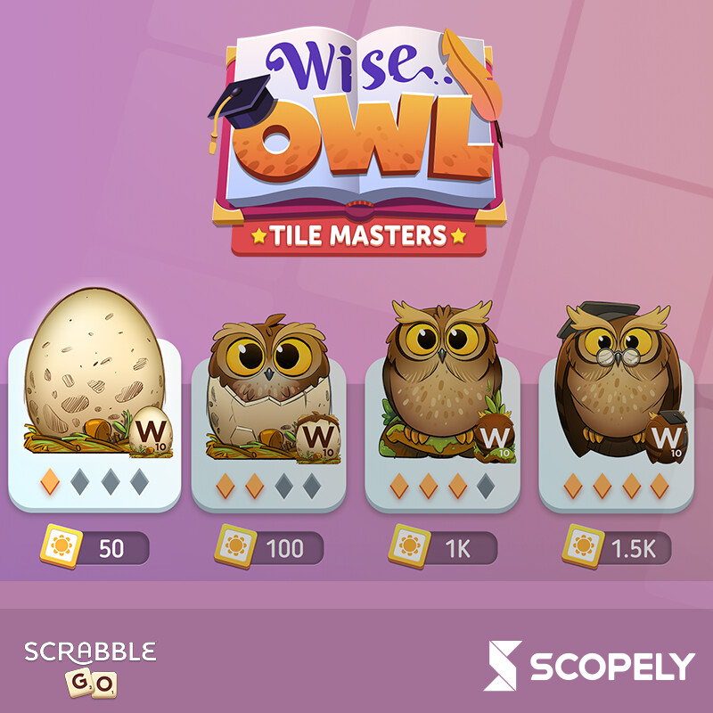 ArtStation - Tile Masters - UI Mockups