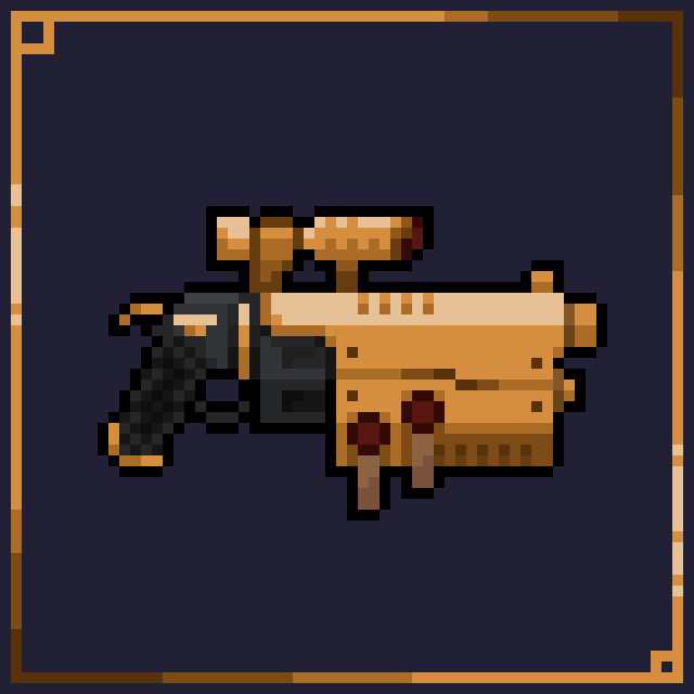 ArtStation - Weapon sprites for the GrimDark Survivors