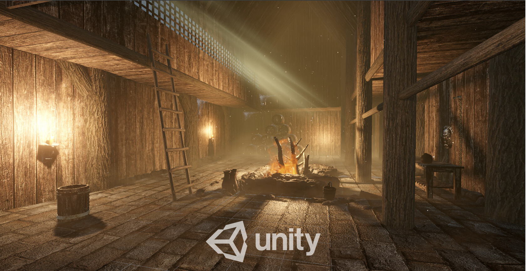 ArtStation - WIP - Skyrim Inspired Interior (UNITY URP)