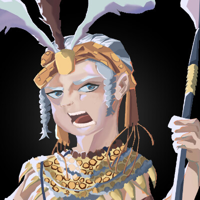 ArtStation - Chaka - 2D Character Design