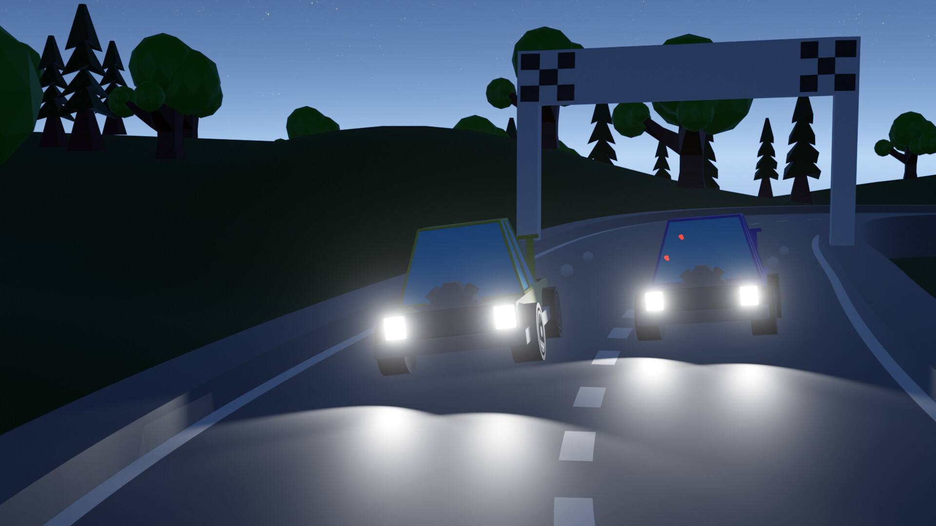 ArtStation - Car racing animation 🏎️