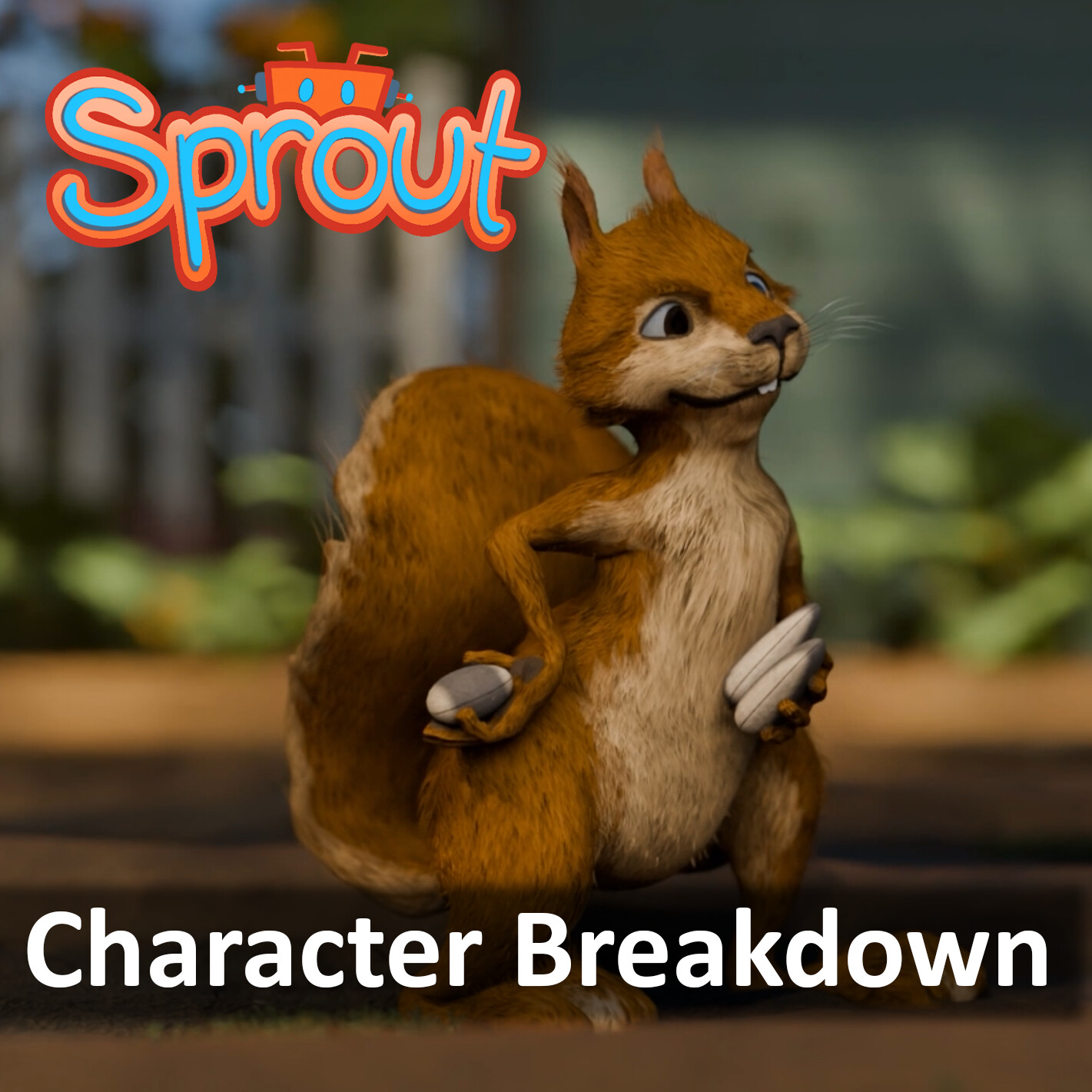 ArtStation - Sprout Character Art - Squirrel