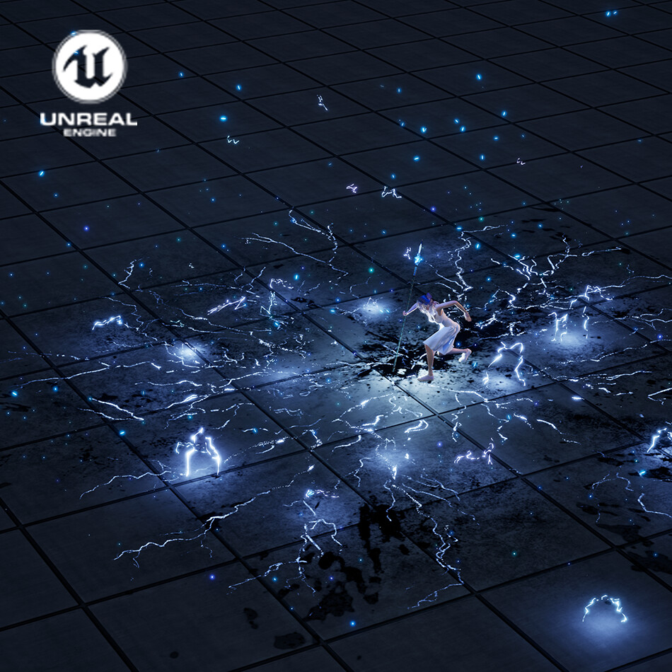 ArtStation - Lightning AoE | Unreal Engine 5