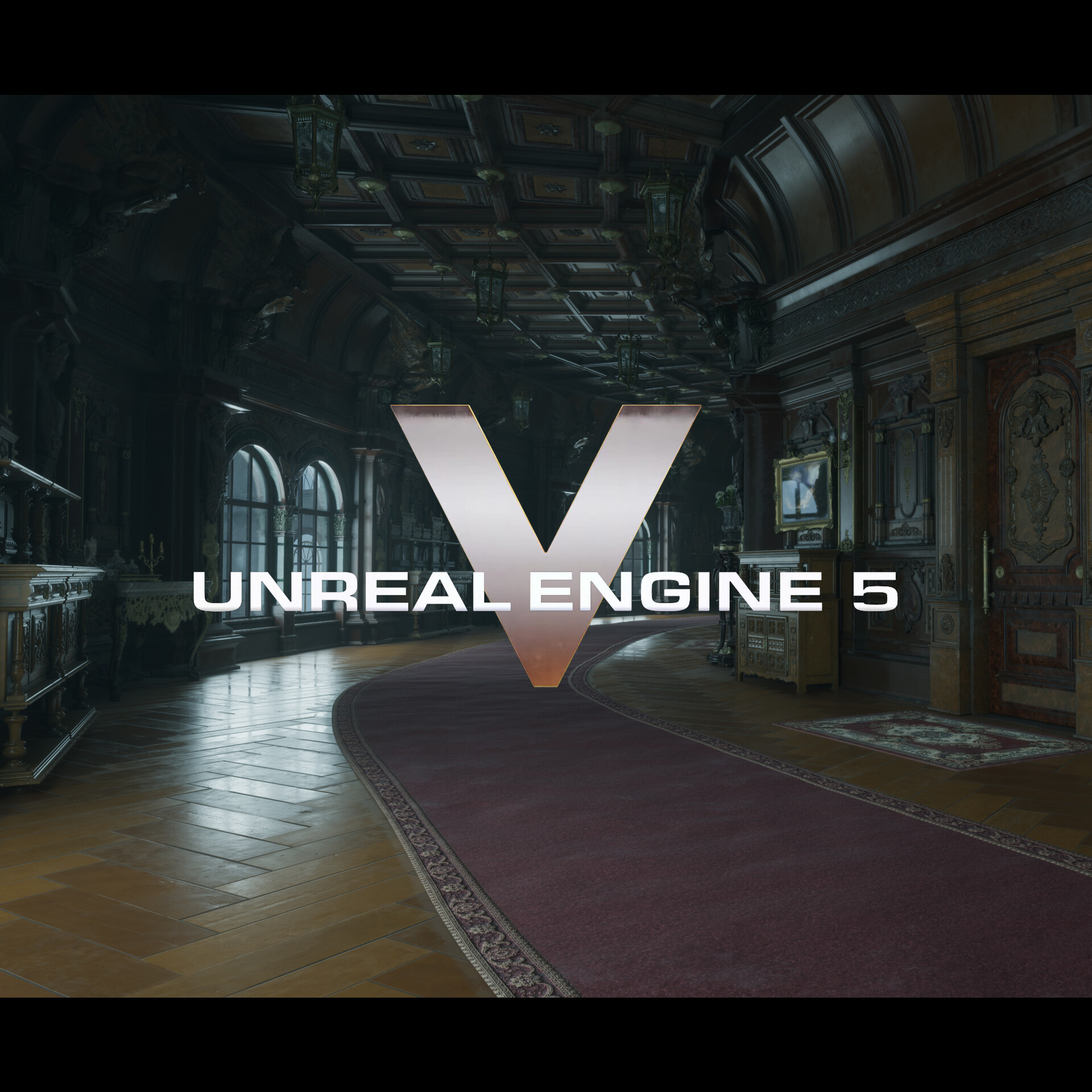 ArtStation - UE5 Opera House corridor