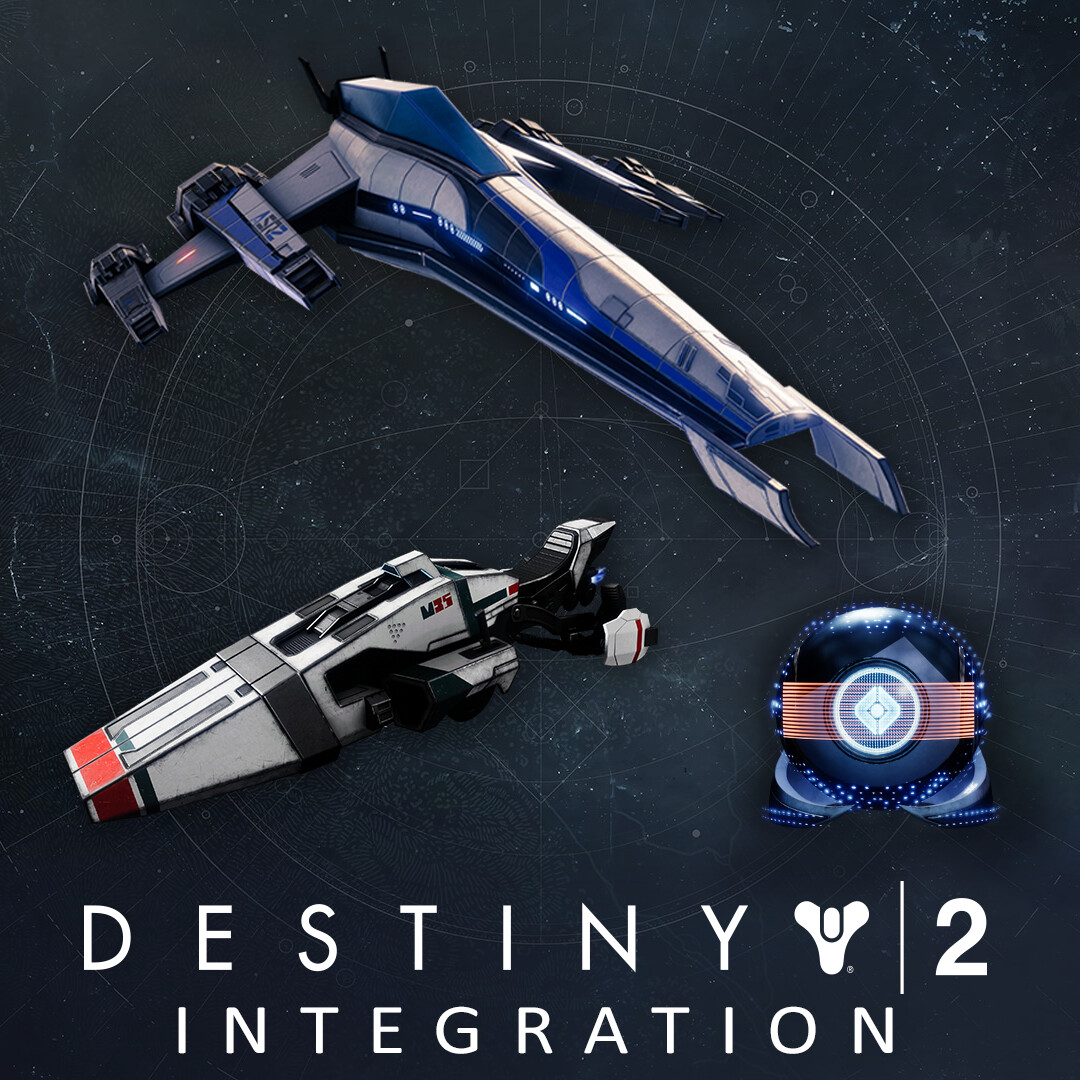 ArtStation - Destiny 2 Mass Effect Collaboration