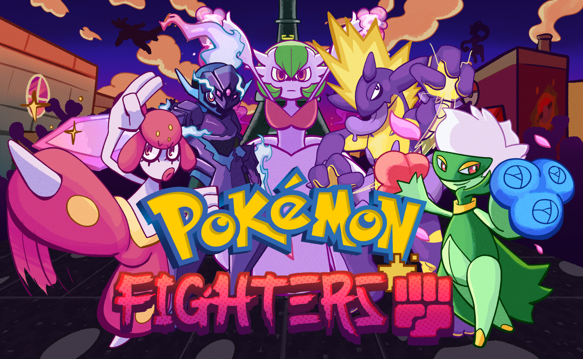 ArtStation - Pokémon Fighters - Game Concept