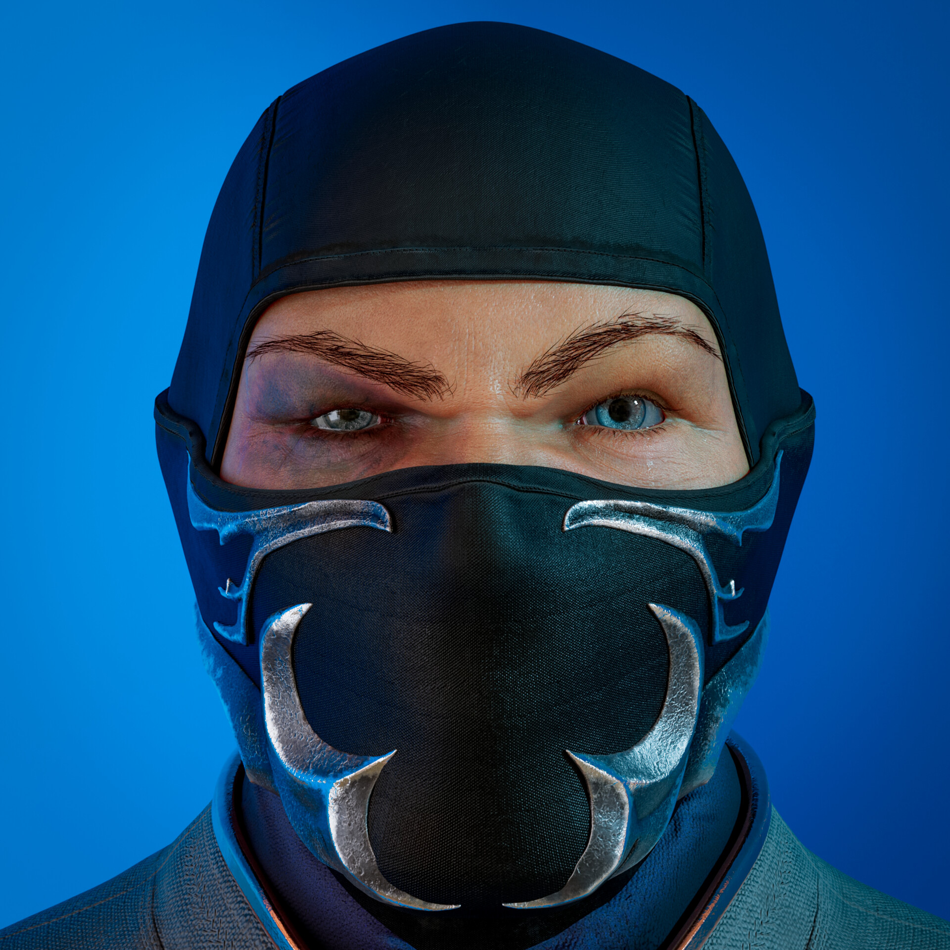 ArtStation - Raiden From Mortal Kombat