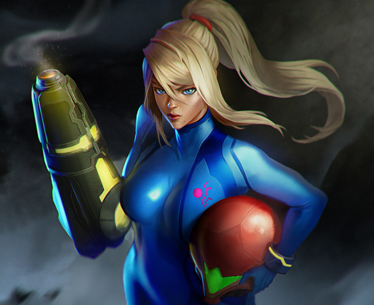 ArtStation - Samus Aran from Metroid