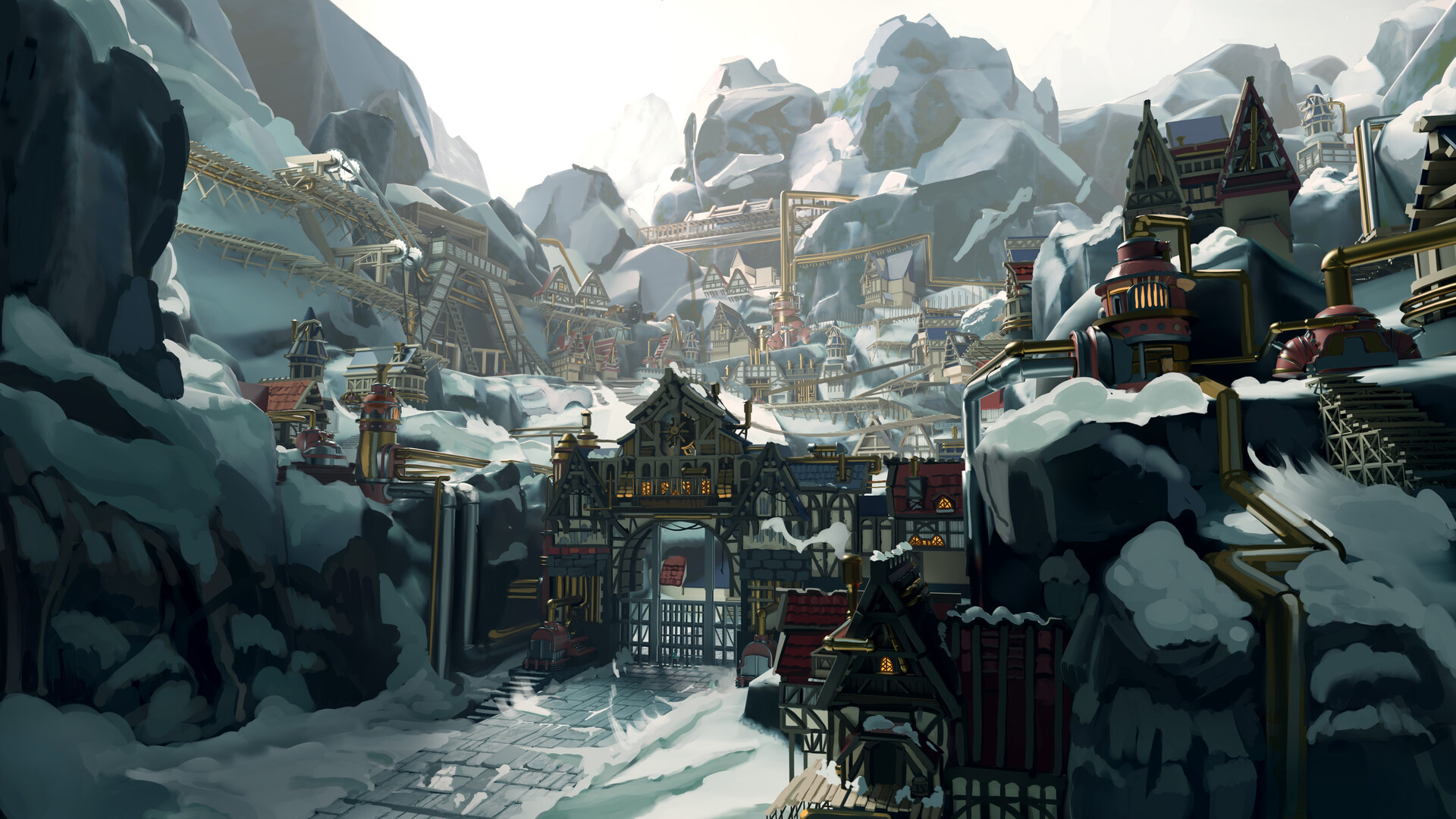 ArtStation - Final Fantasy VII Remastered- Environments