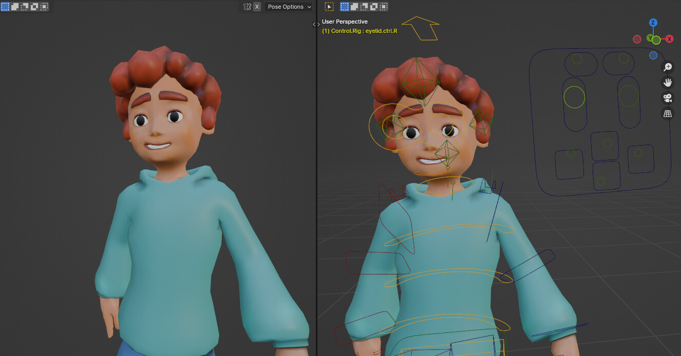 ArtStation - Process Log #3 Character Rig