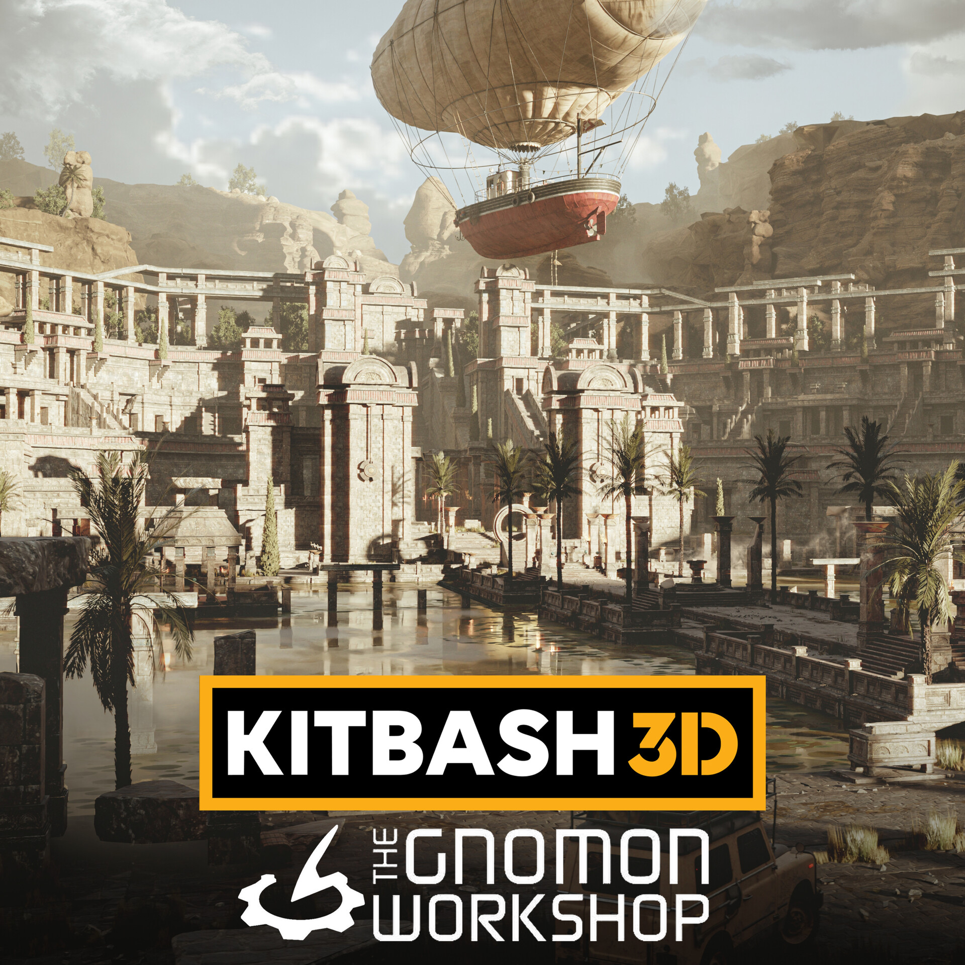 ArtStation - Kitbash 3D - "Secrets of the Luminara"