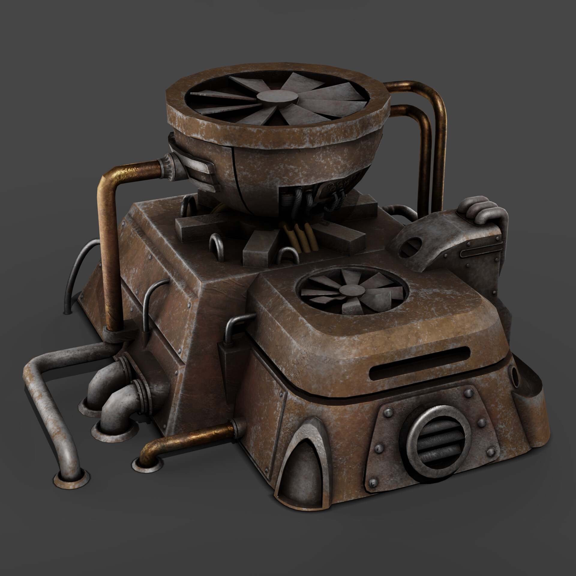 ArtStation - Water Pump, Fallout