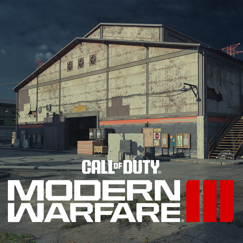 ArtStation - Call of Duty : Modern Warfare 3 | Warzone | Training Compound