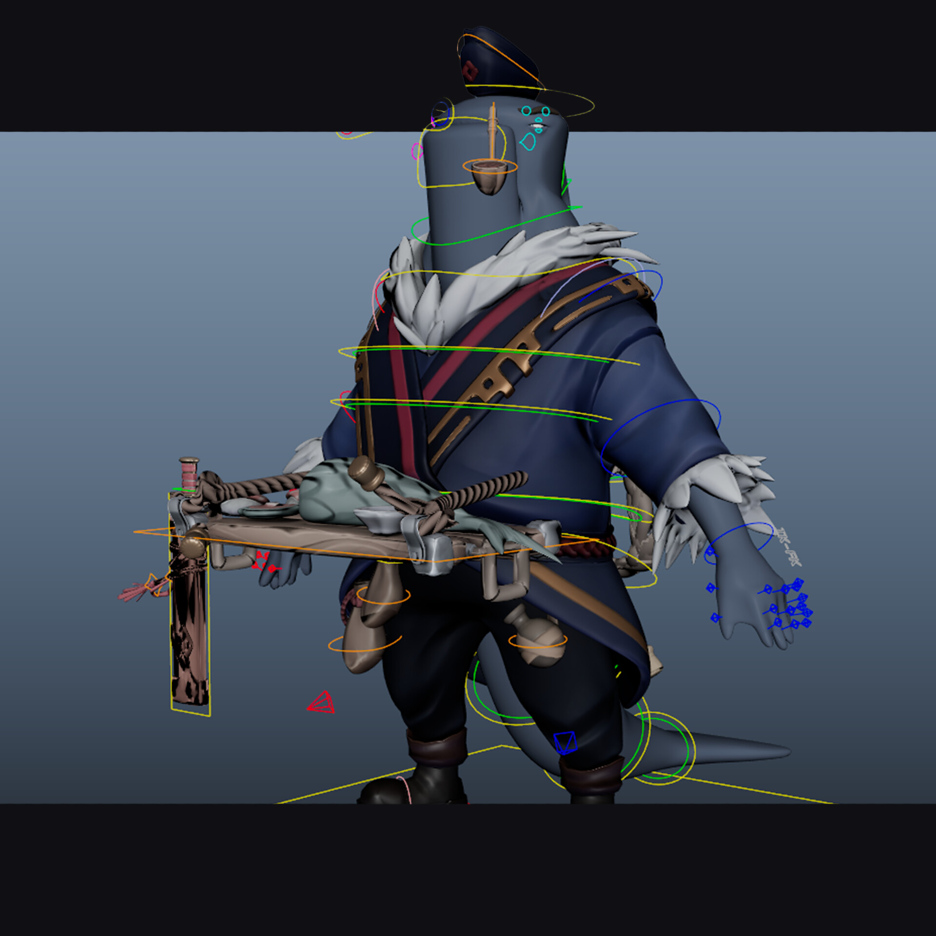 ArtStation - Stylized Character Rig