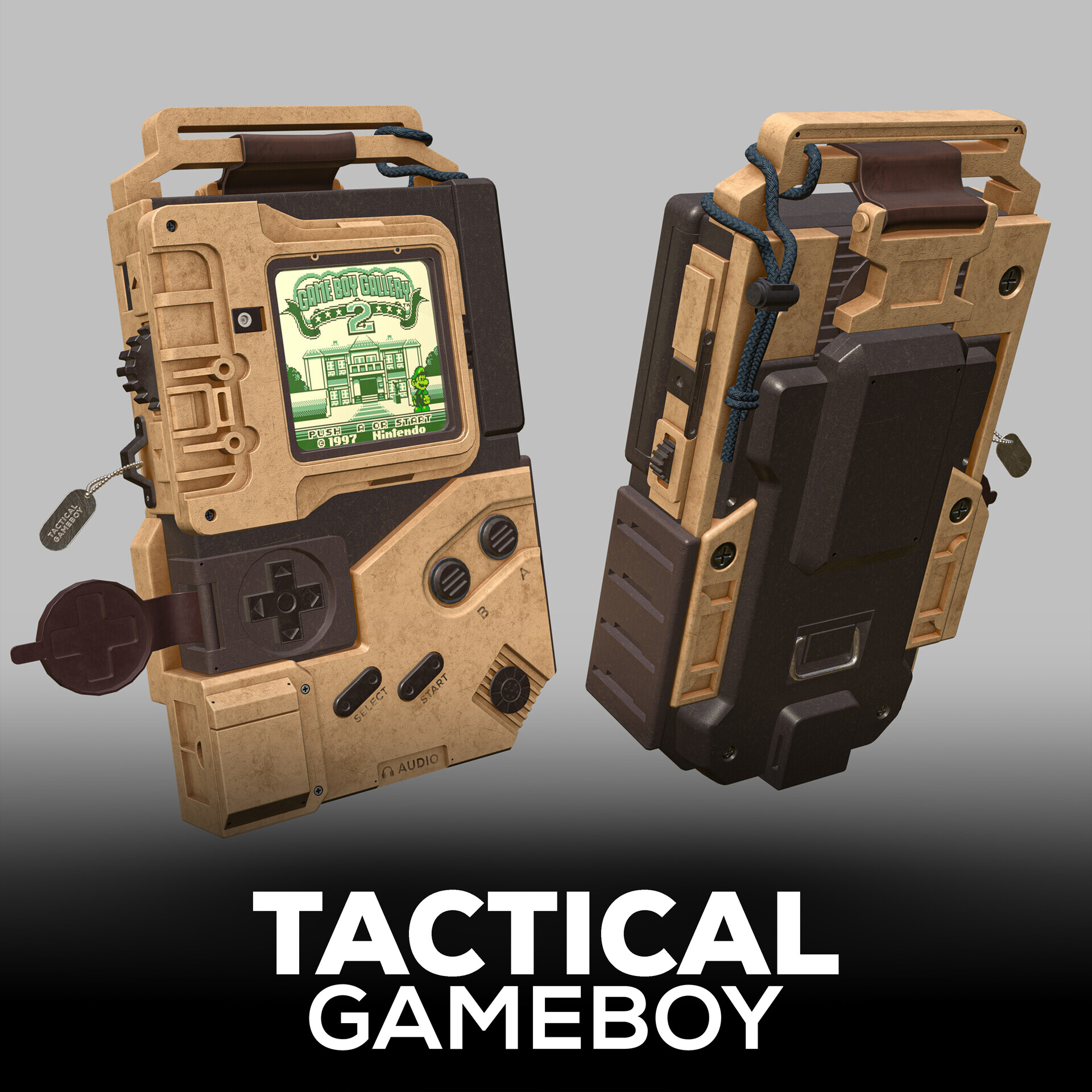 ArtStation - Tactical Gameboy
