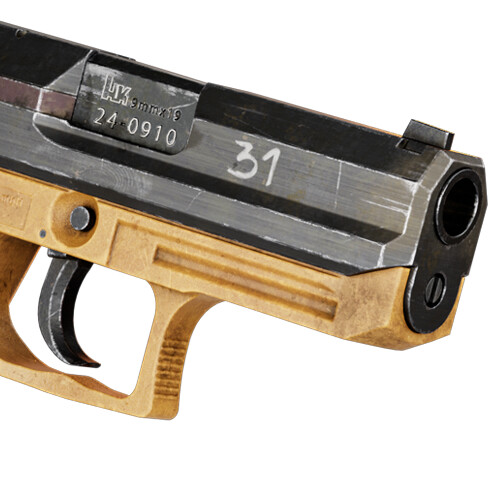 ArtStation - HK USP COMPACT