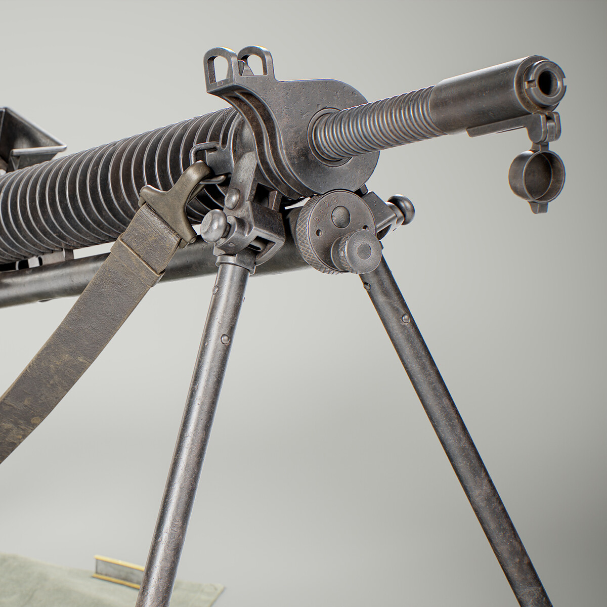 ArtStation - Type 11 Light Machine Gun