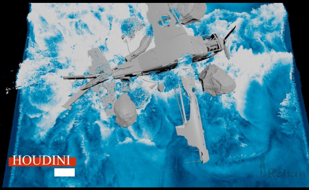 ArtStation - Houdini Ocean wave