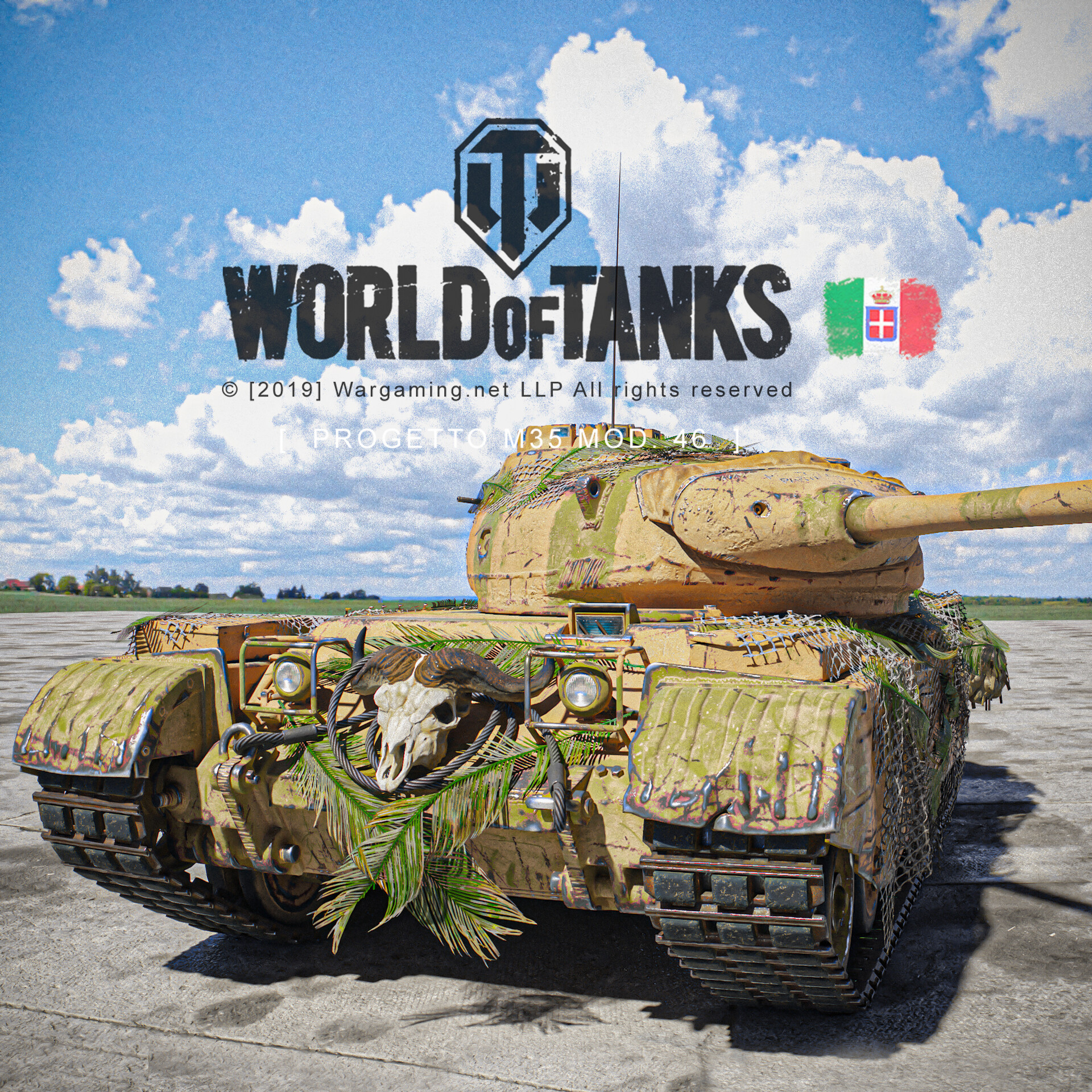 ArtStation - Projetto M35 3D skin