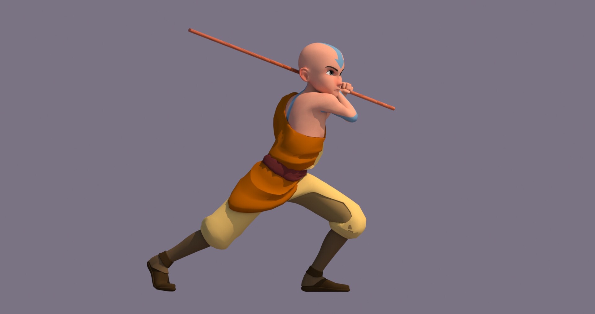 ArtStation - Aang_Pose