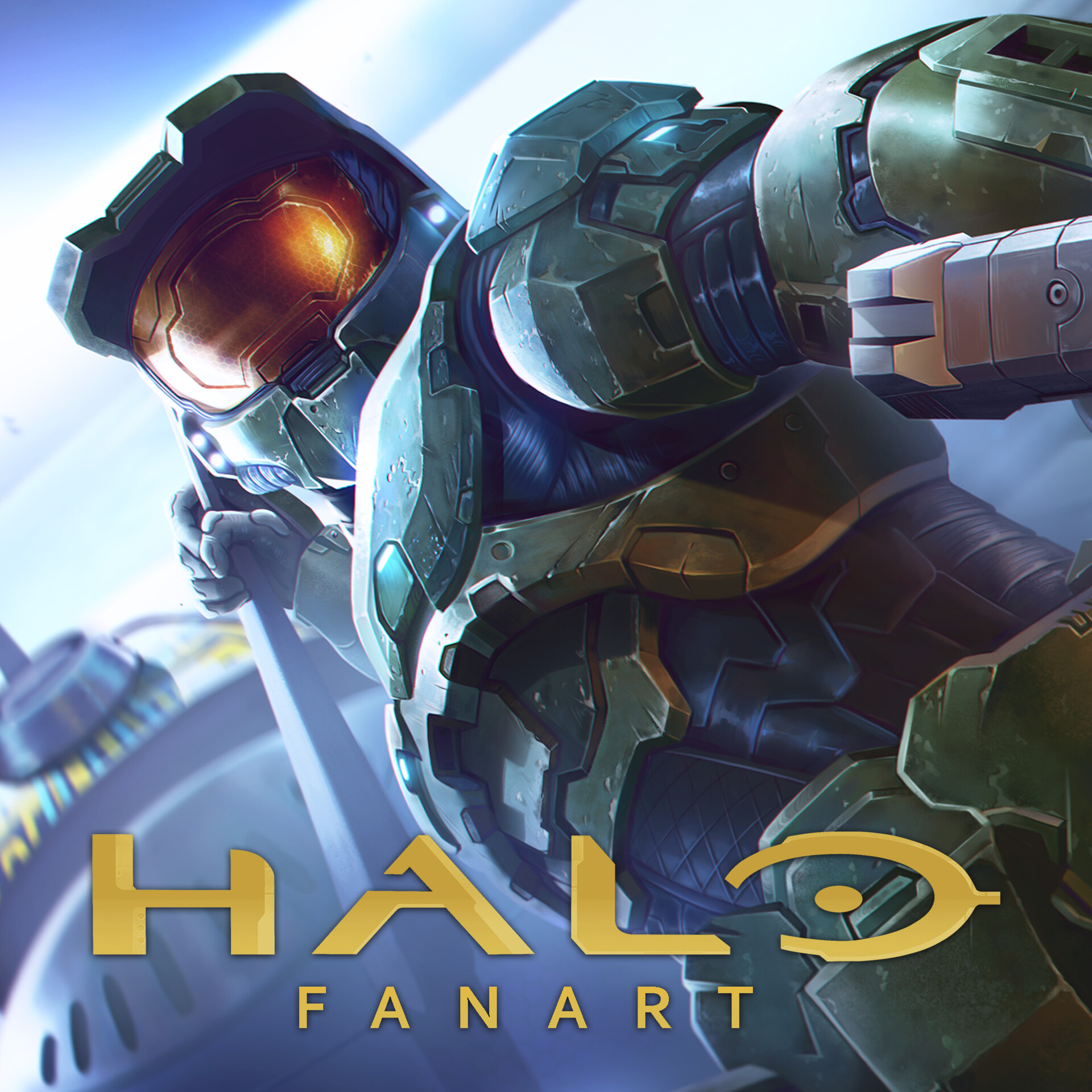 ArtStation - Halo Splash Art