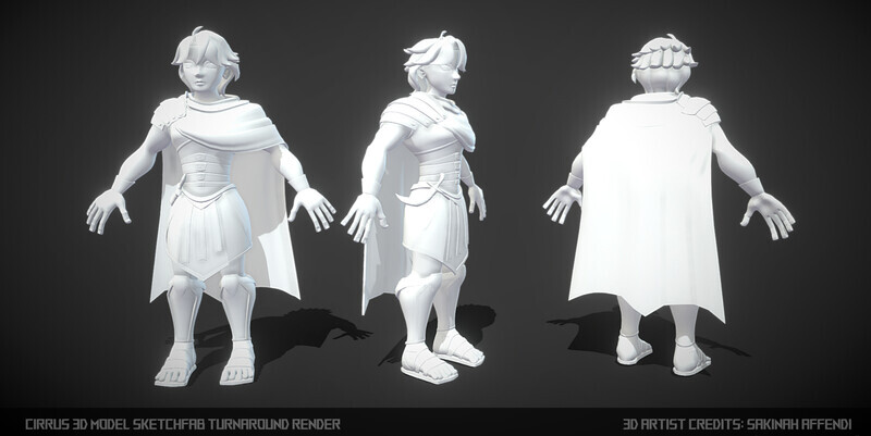 ArtStation - Cirrus 3D Model