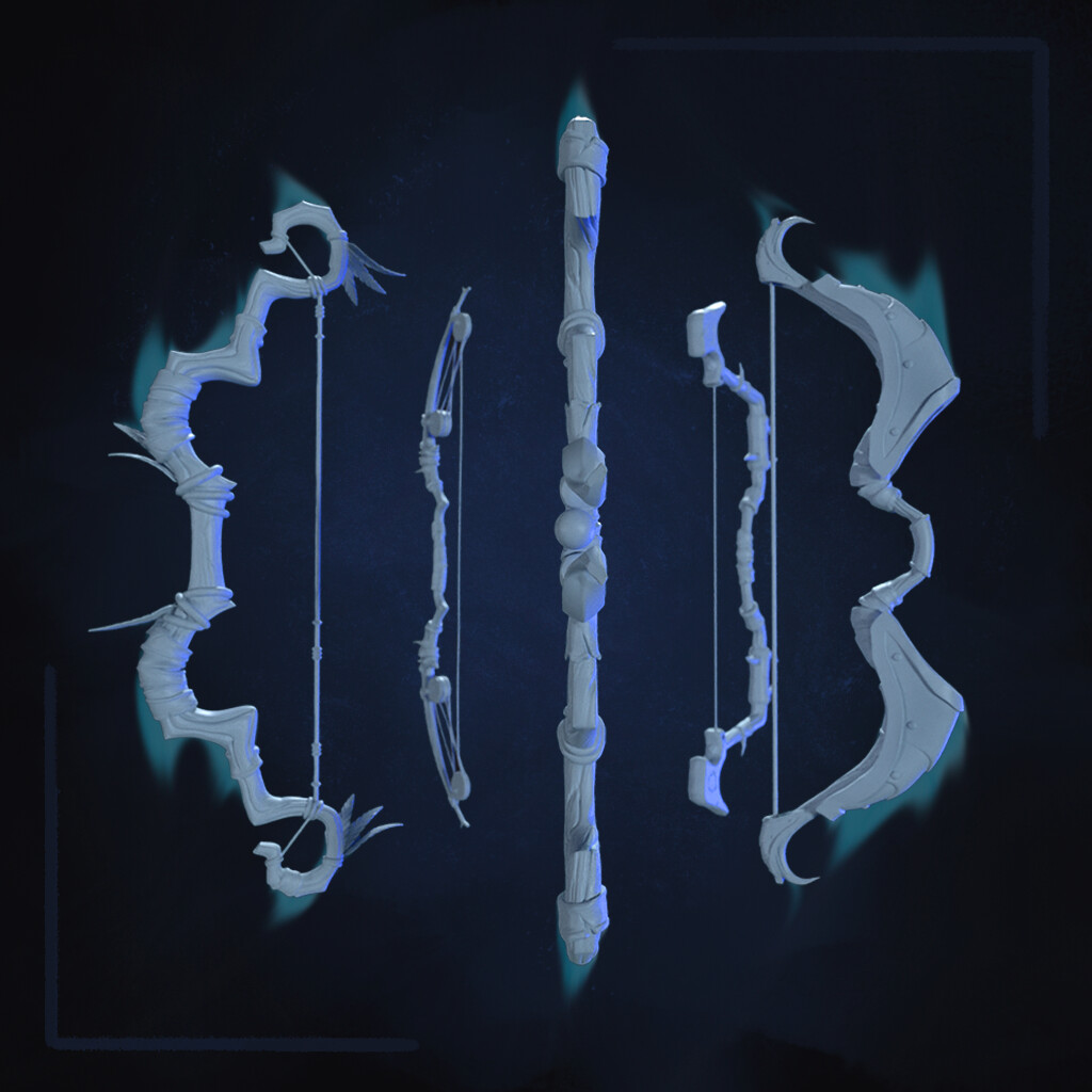 ArtStation - STYLIZED BOW's