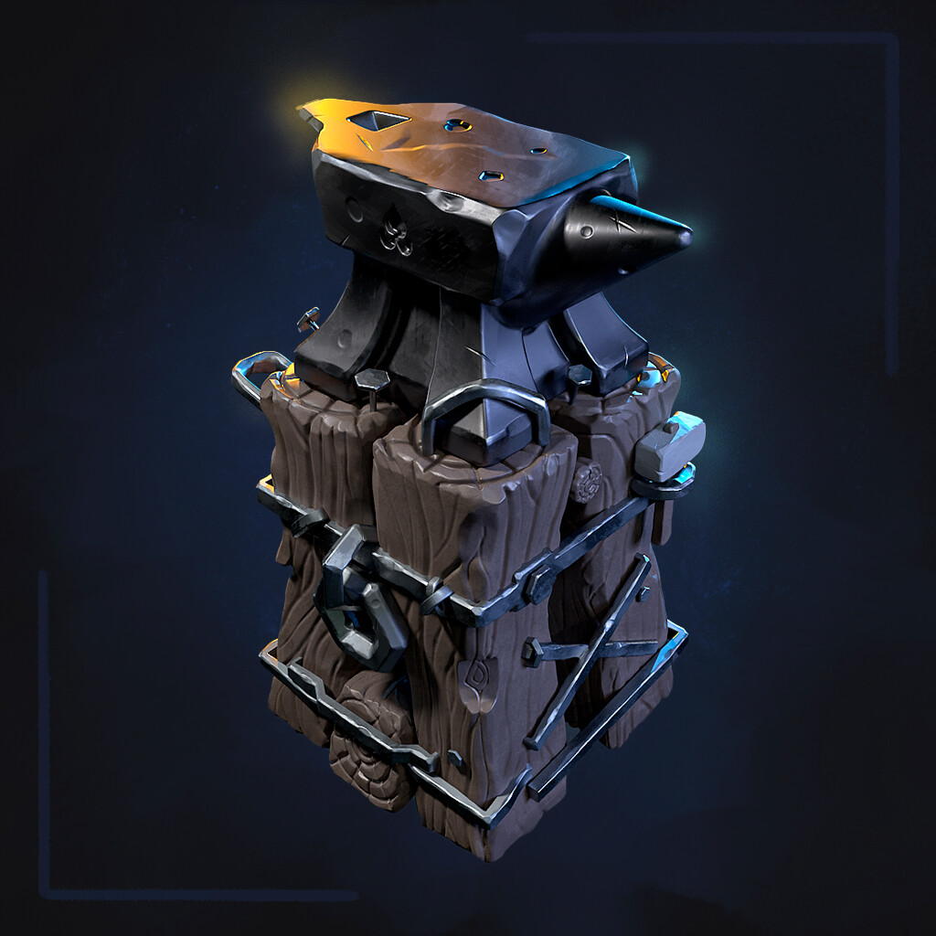 ArtStation - STYLIZED ANVIL